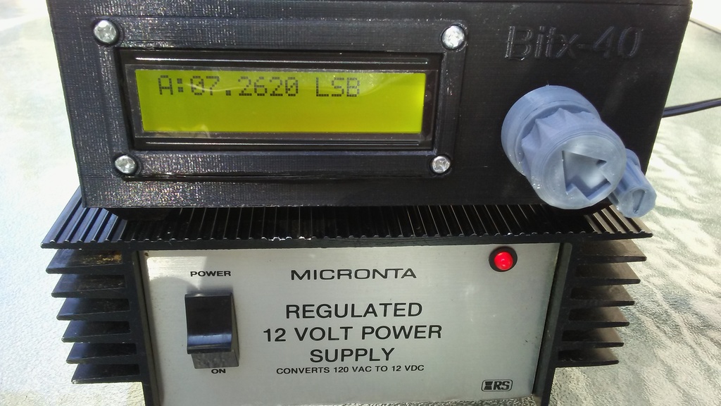 Bitx40 enclosure REMIX by WB9BBC by Bill | Download free STL model ...