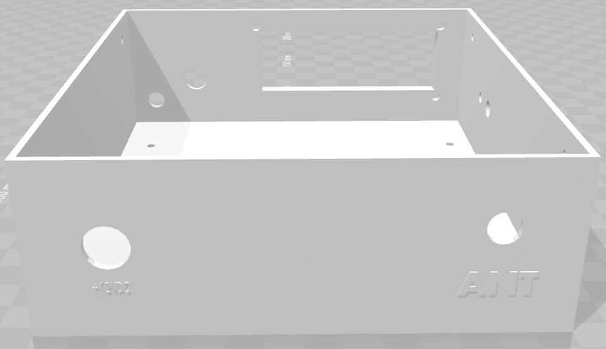 Bitx40 enclosure REMIX by WB9BBC by Bill | Download free STL model ...