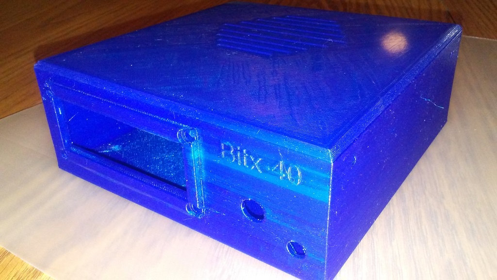 Bitx40 enclosure REMIX by WB9BBC by Bill | Download free STL model ...