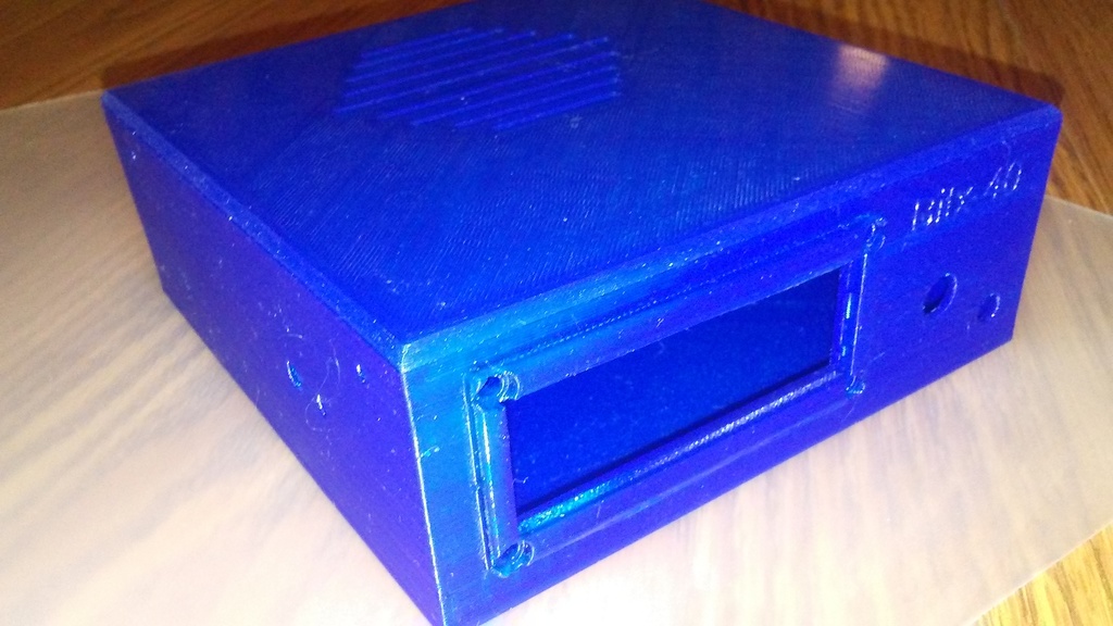 Bitx40 enclosure REMIX by WB9BBC by Bill | Download free STL model ...