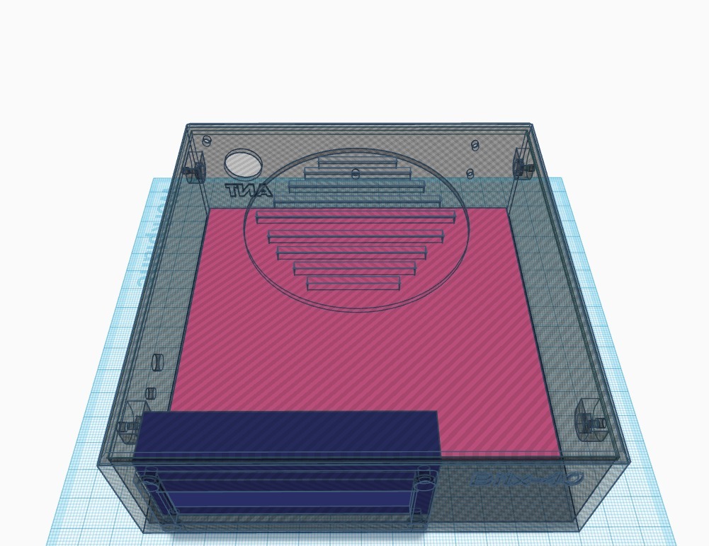 Bitx40 enclosure REMIX by WB9BBC by Bill | Download free STL model ...