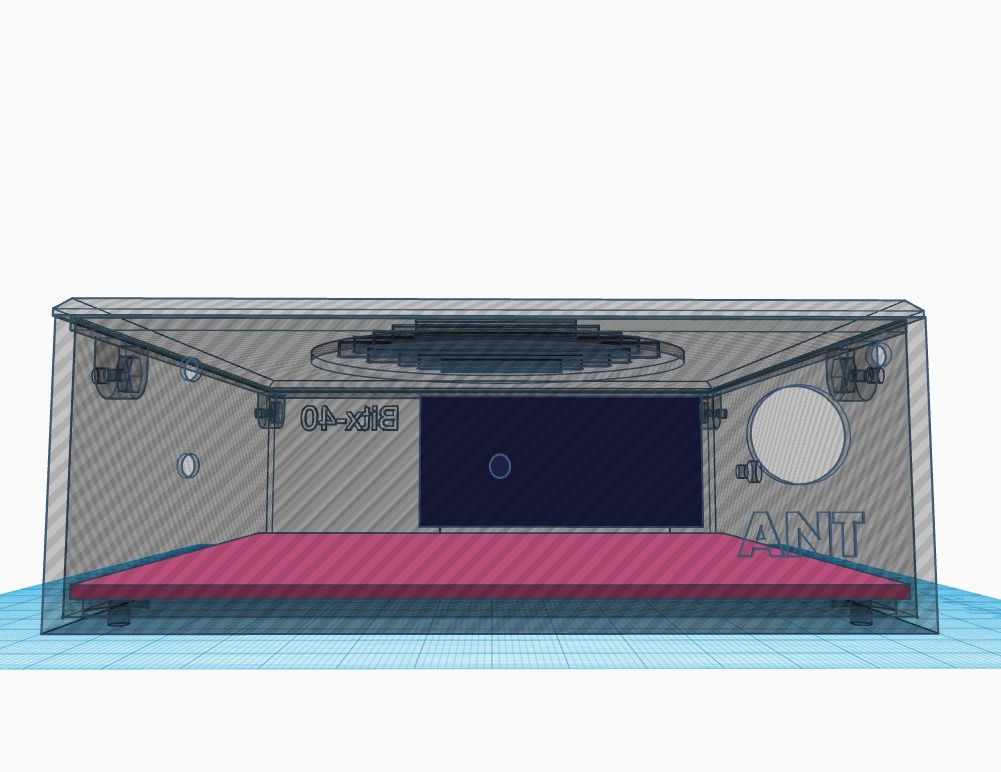 Bitx40 enclosure REMIX by WB9BBC by Bill | Download free STL model ...