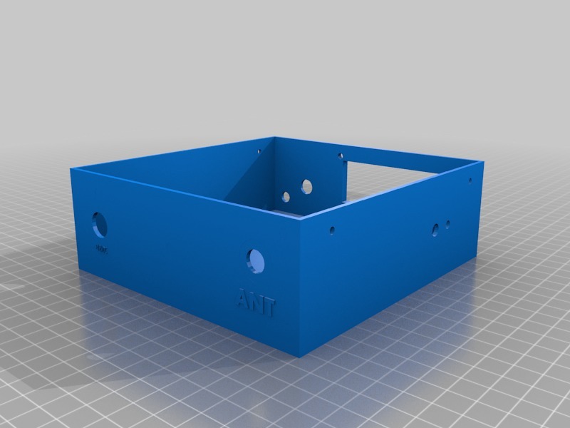 Bitx40 enclosure REMIX by WB9BBC by Bill | Download free STL model ...