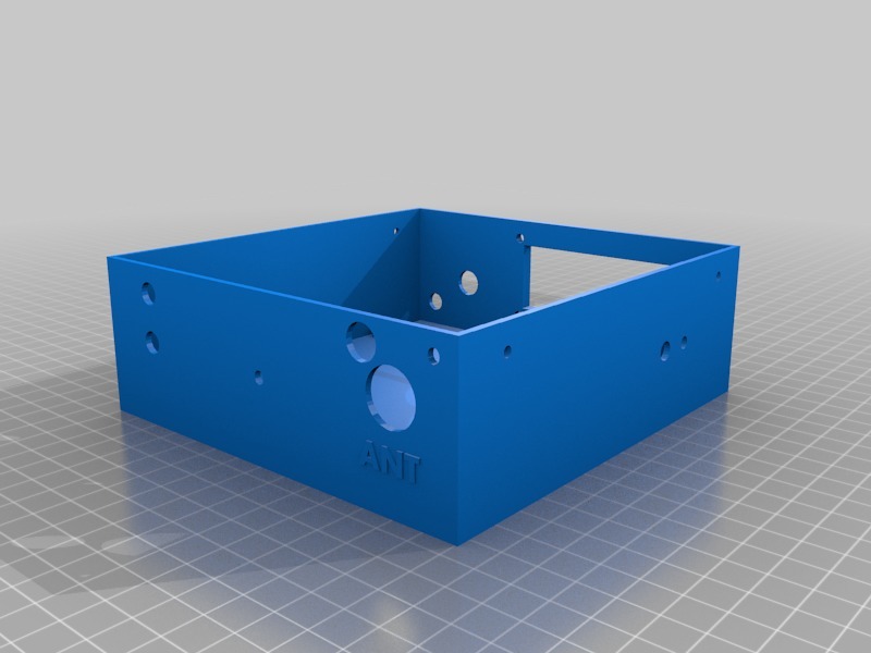 Bitx40 enclosure REMIX by WB9BBC by Bill | Download free STL model ...