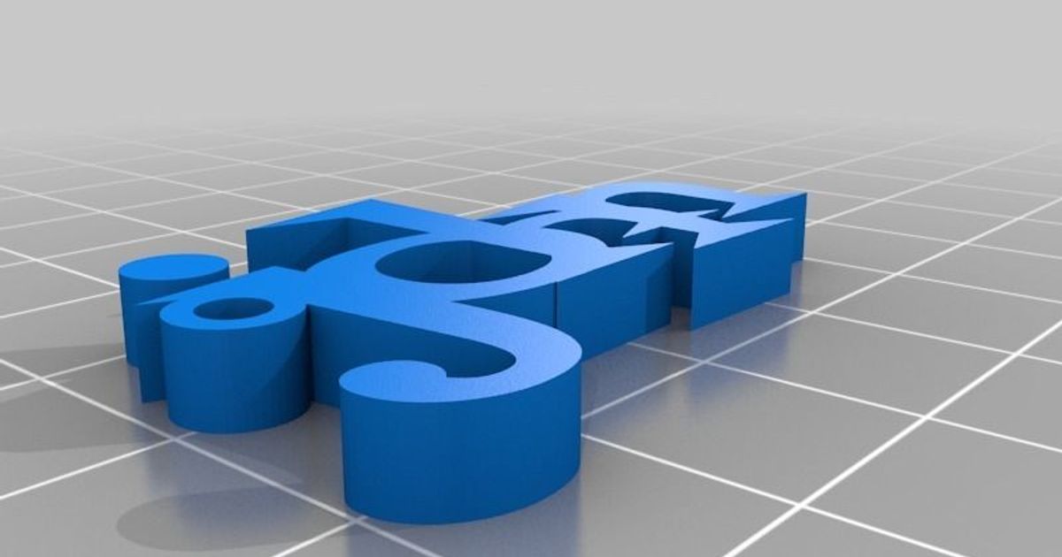 john Customized Named Keychain by Bill | Download free STL model ...