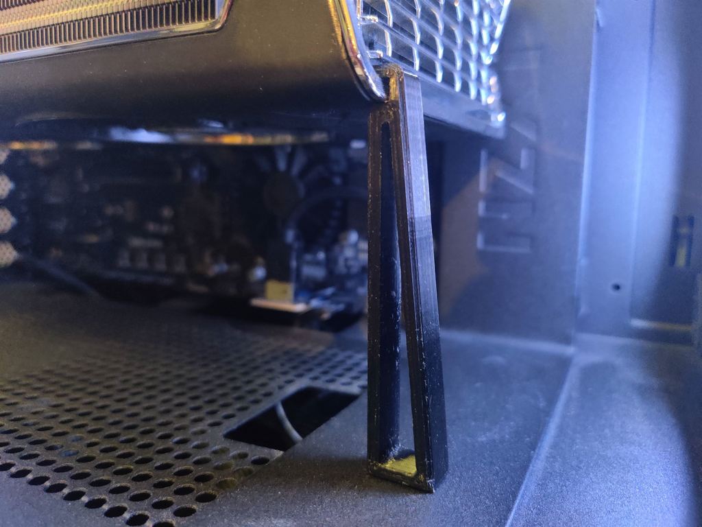 GPU Support Bracket by Robatzen | Download free STL model | Printables.com
