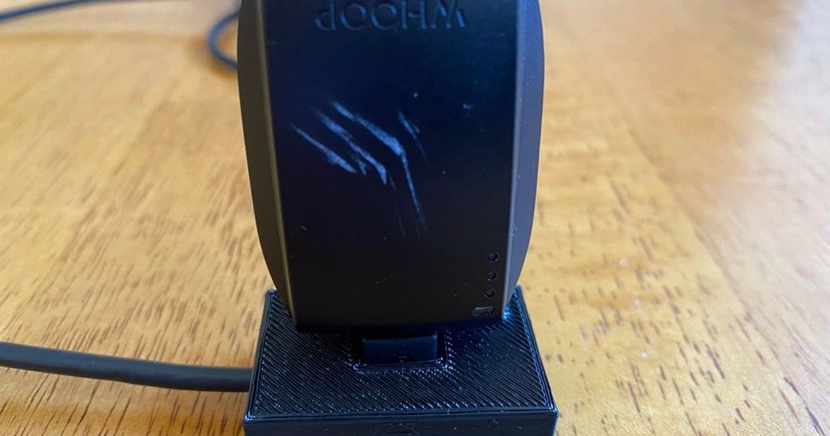 Whoop Fitness Band Battery Pack Charging Base Dock by Vicpylon ...
