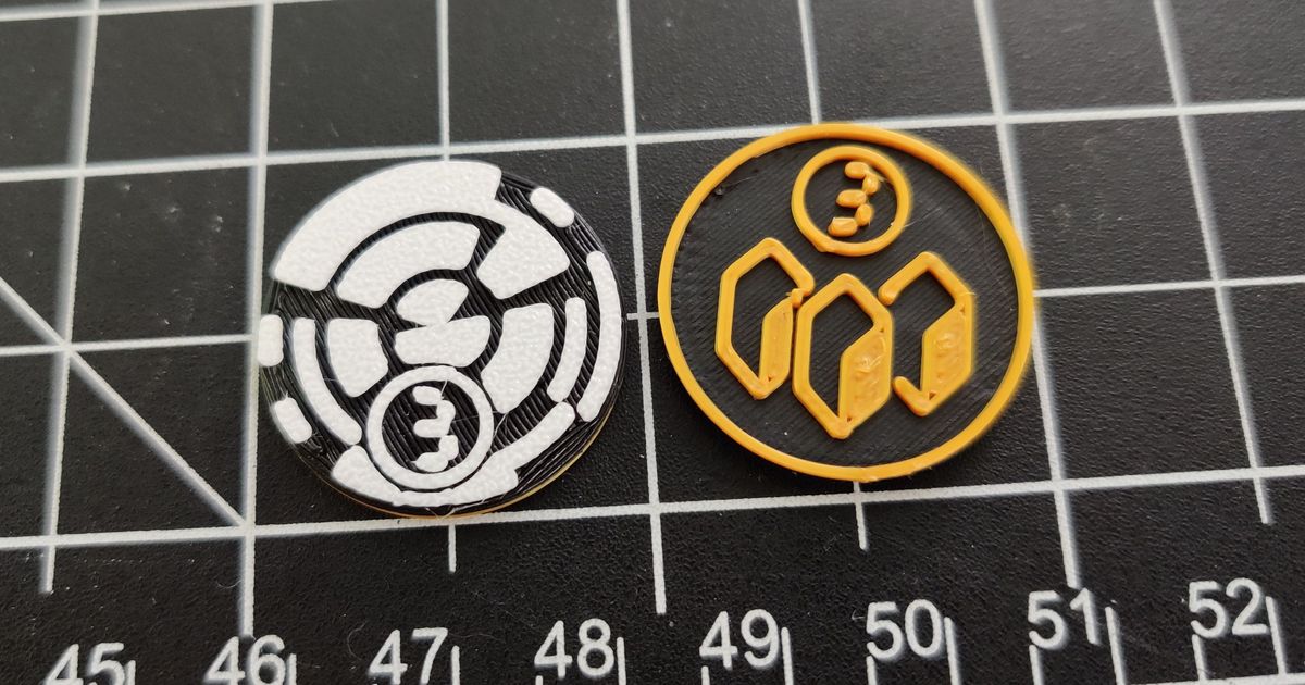 3-Credit/Advancement Token - NISEI (Android: Netrunner) by Adje ...