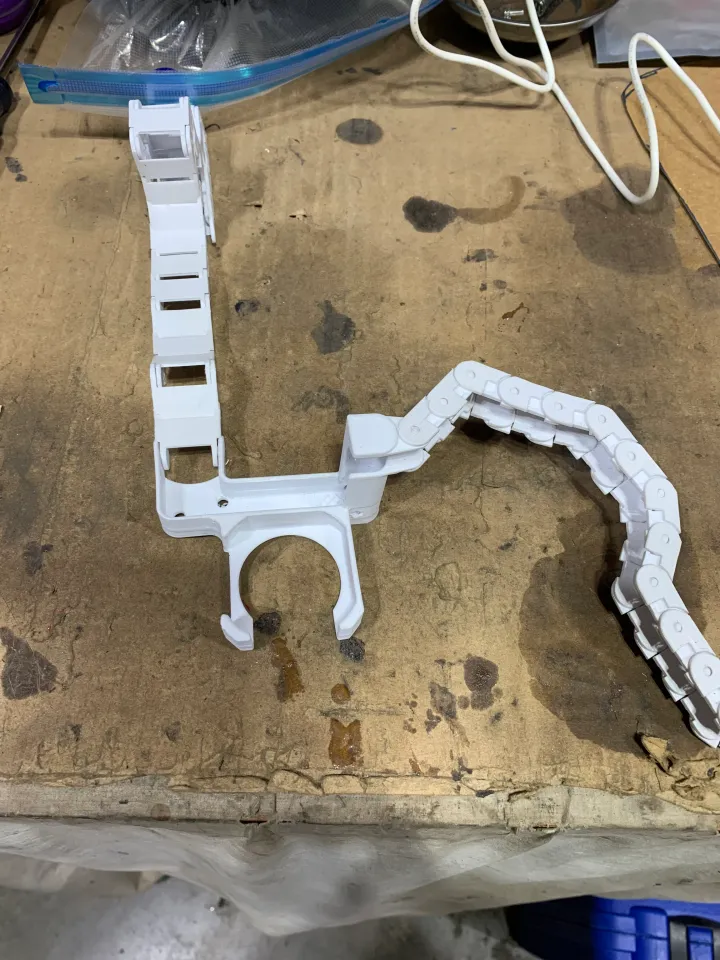 Ender3 clip on cable chain adapter for slim cable chains by ...