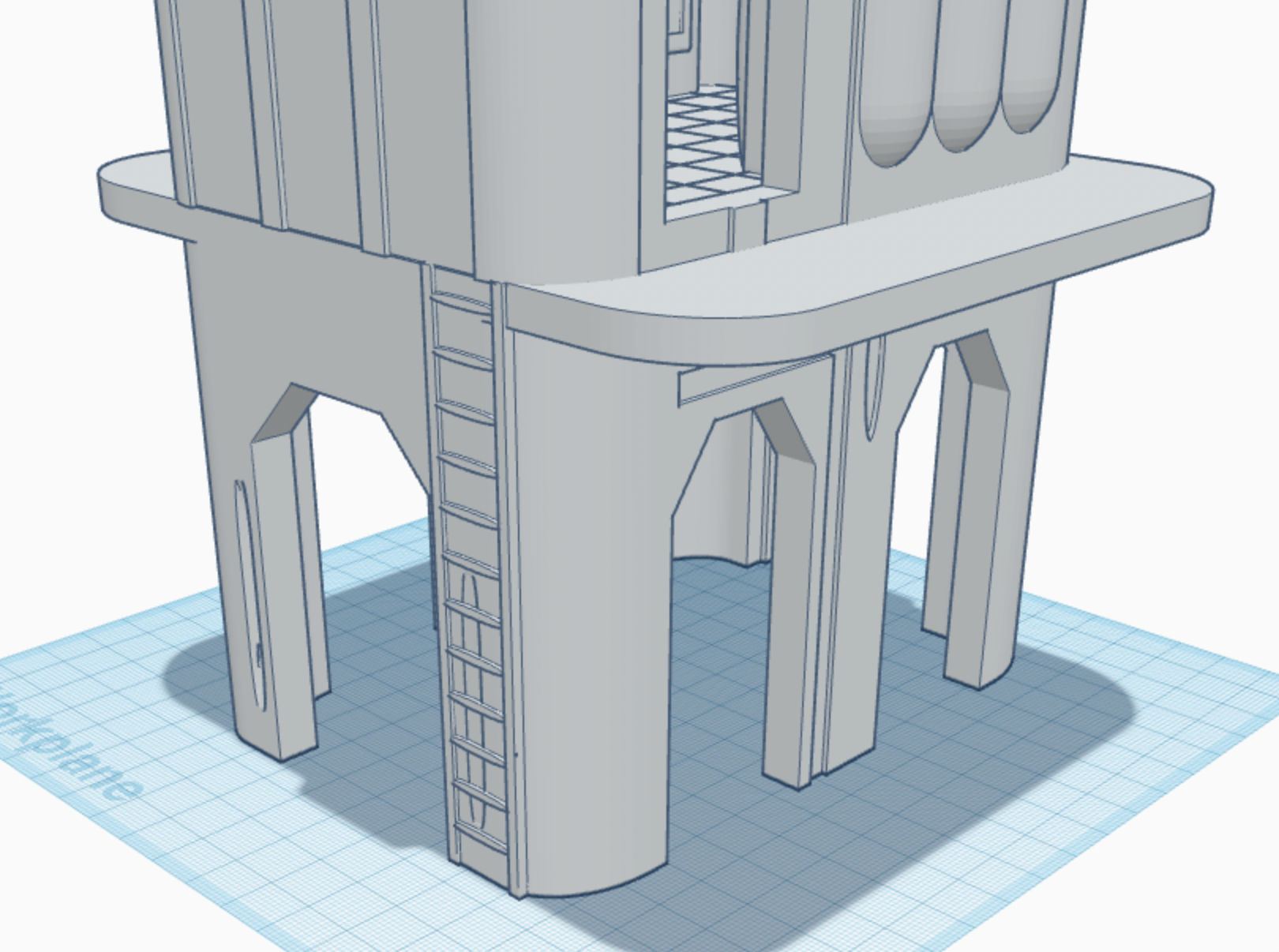 Space Port Platform Lift Module by RobertusMaximus | Download free STL ...
