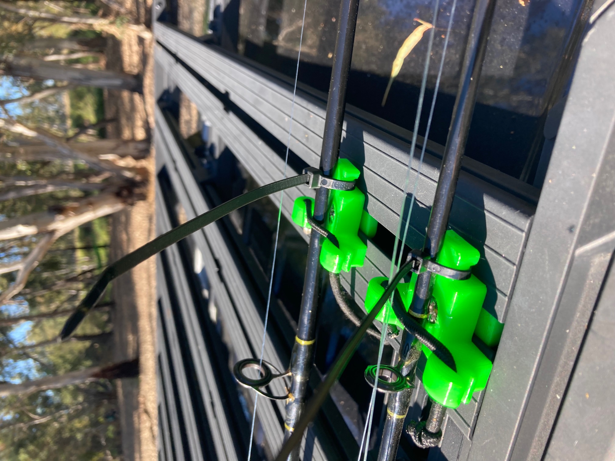 Roof Rack Fishing Rod Holder by GCarr | Download free STL model ...