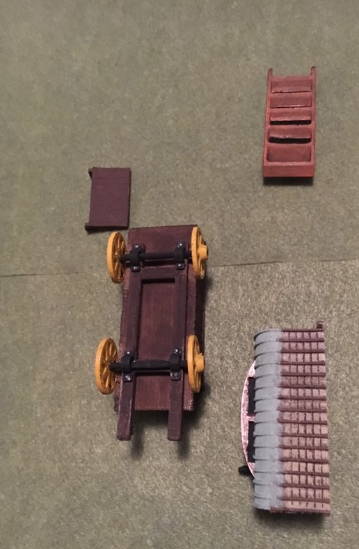 Miniature Gypsy Wagon 28mm by Melabam | Download free STL model ...