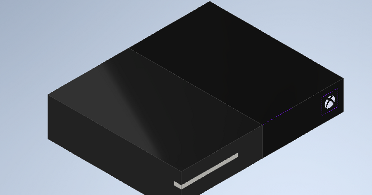 Xbox one model by AnEnder3User | Download free STL model | Printables.com