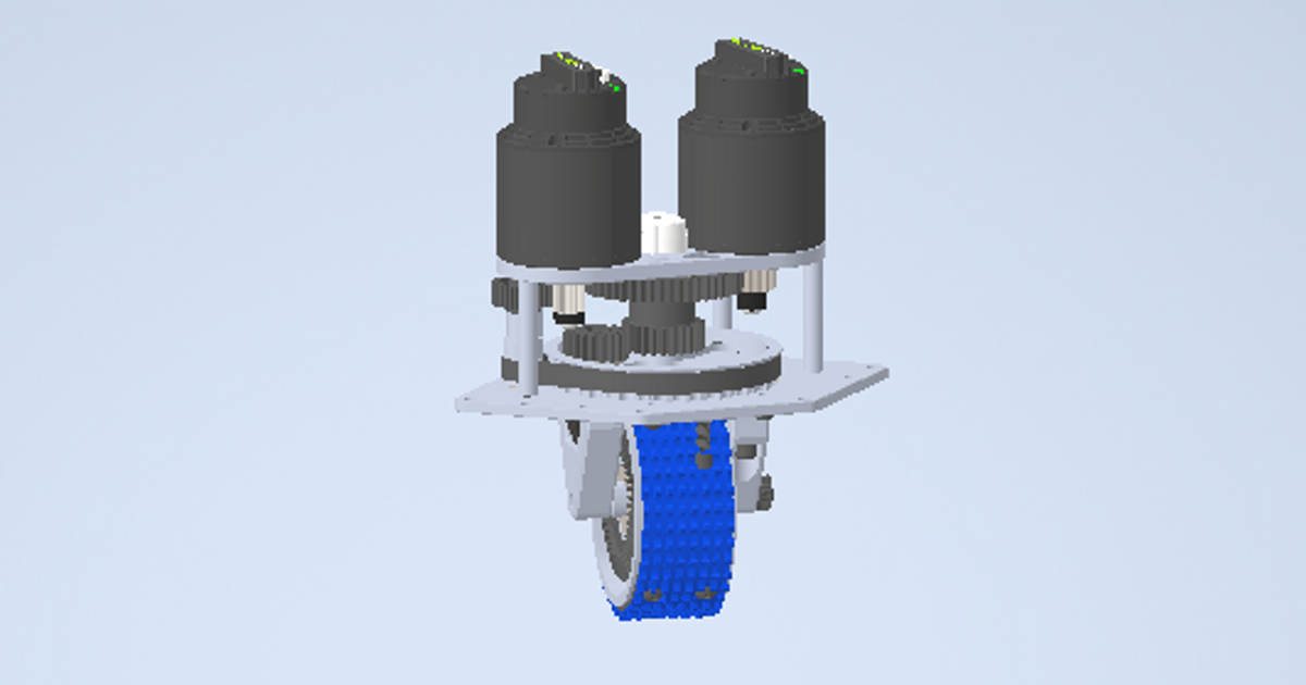 SDS Mk4 Swerve Drive by AnEnder3User | Download free STL model ...