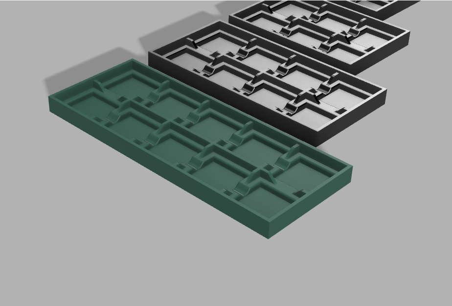 CPU Tray for LGA115X - 1150, 1151, 1155, 1156 - 2x2, 2x3, 2x4, 2x5 by ...
