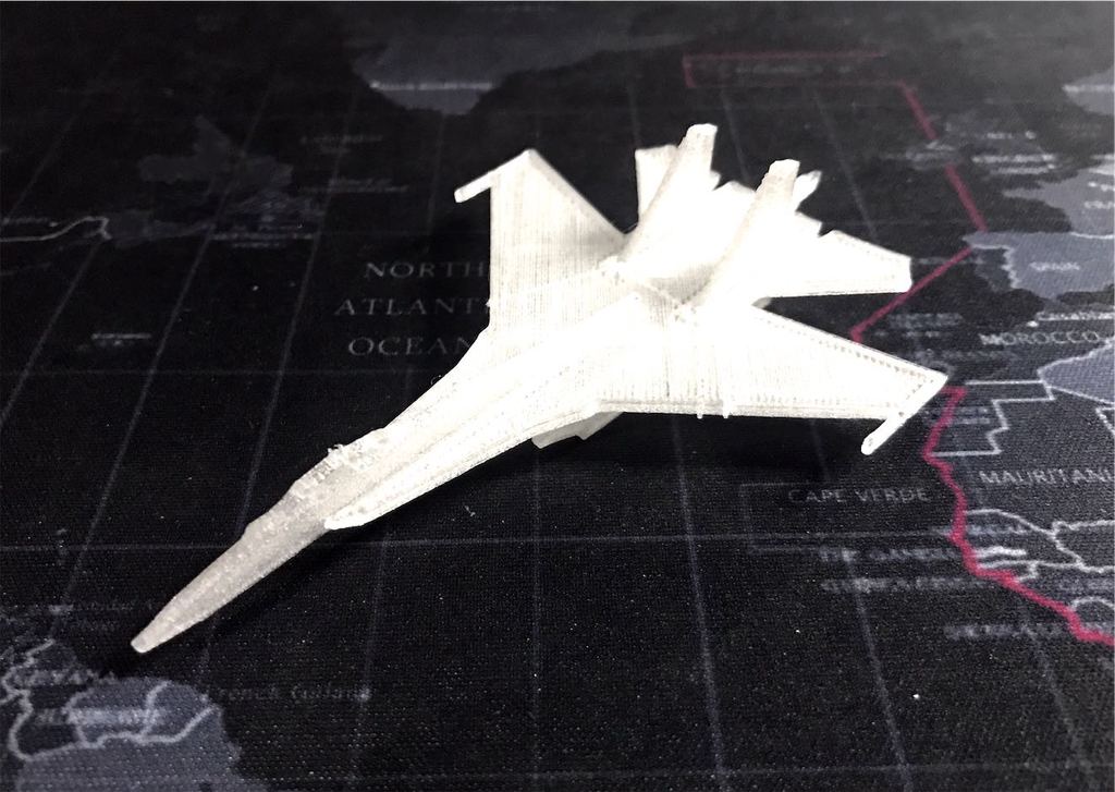 Su-27 Flanker Kit Card von Kiriz_43 | Kostenloses STL-Modell ...