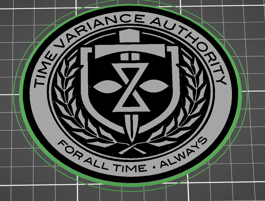 Time Variance Authority Coaster by dfn5 | Download free STL model ...