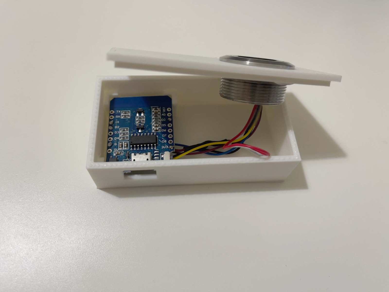 D1 Mini R503 Finger Print Sensor by NexTime | Download free STL model ...