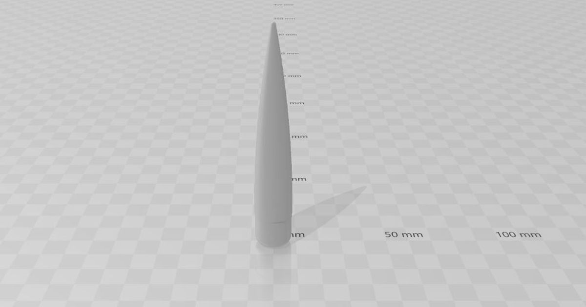 Estes Vapor Model Rocket Nose Cone Replacement by Inverted Pursuits Lab ...