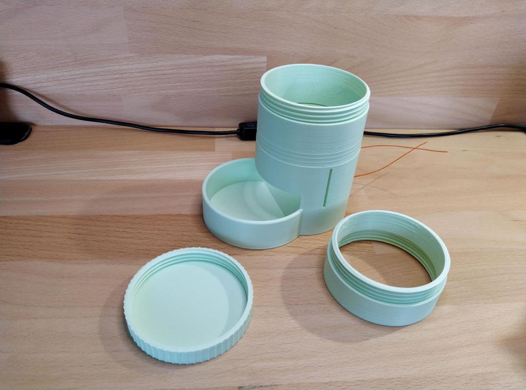 Automatic food dispenser for rodent by johnyHV | Download free STL ...