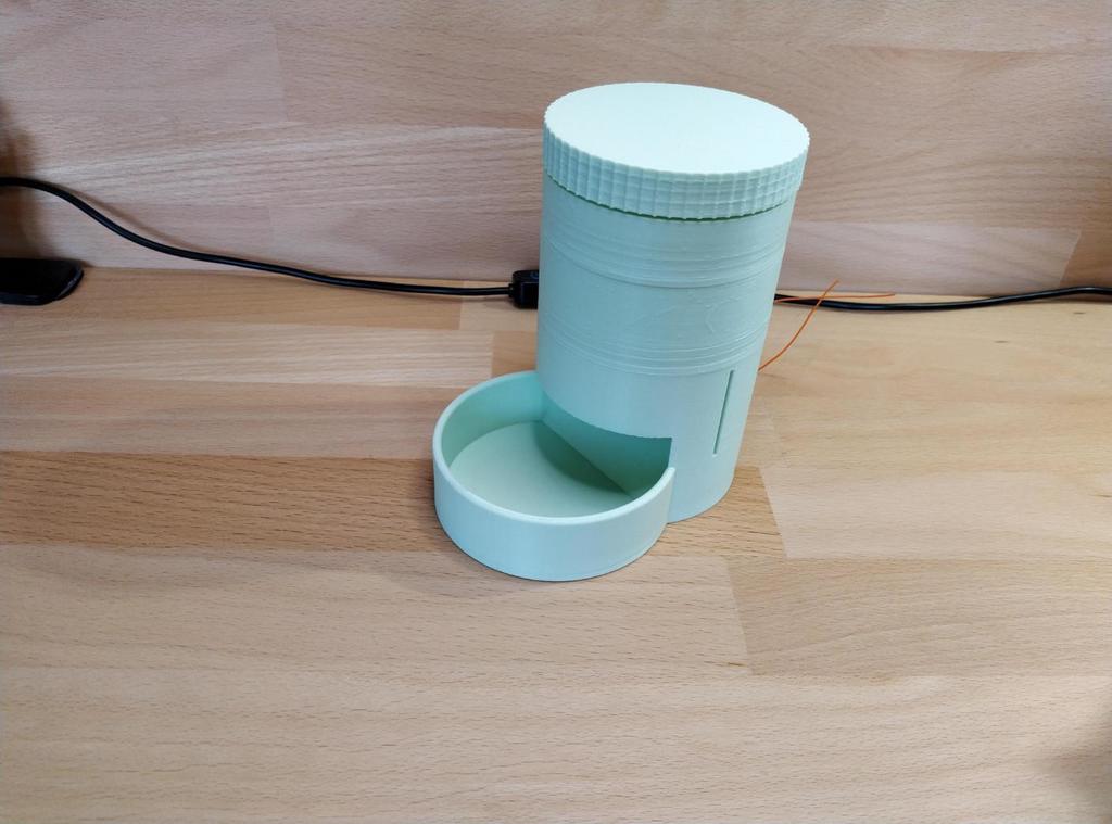 Automatic food dispenser for rodent by johnyHV | Download free STL ...