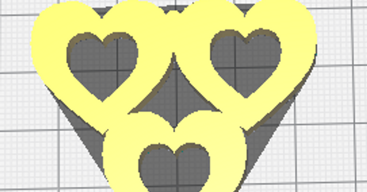 Triheart by James Mallery | Download free STL model | Printables.com