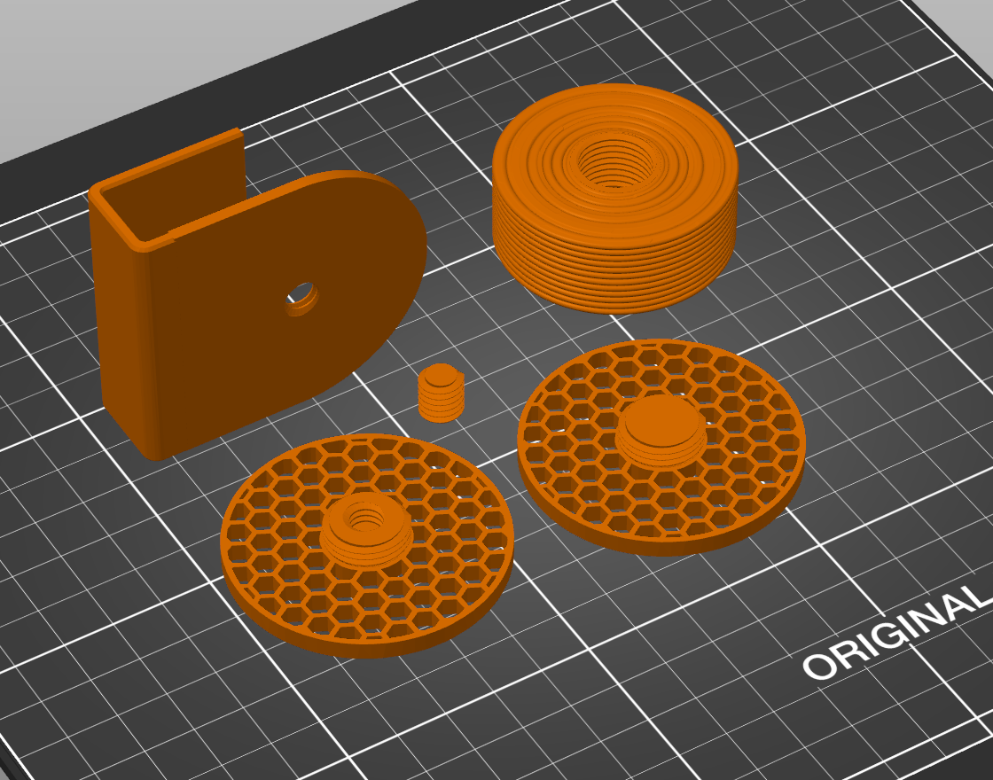 Prusament Filament Spool - Door Holder / Knob / handle for Platsa ...