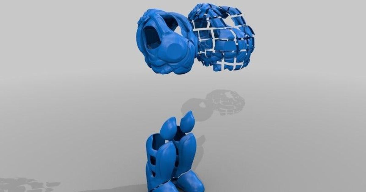 GOW Anya Chest Armour (Split) by Jace1969 | Download free STL model ...