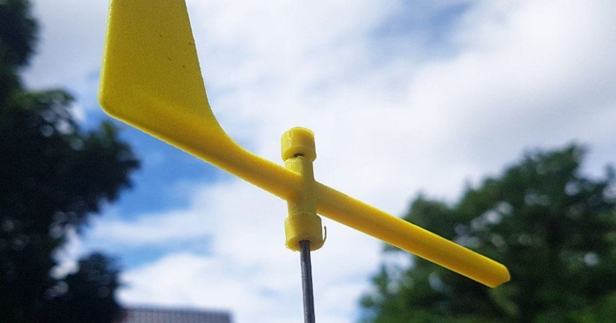 masthead fly, burgee, wind vane, Verklicker for small sailing boats von ...