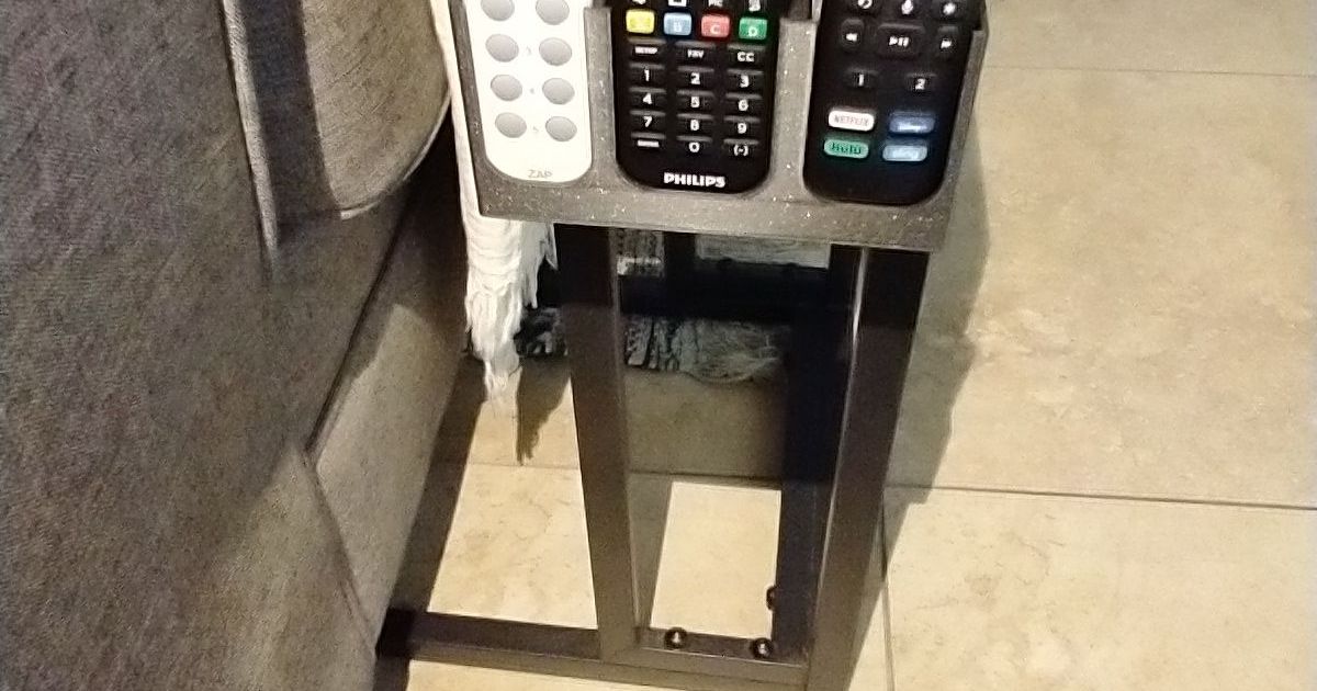 Vertical / Hanging Tray for Roku Remote, TV Remote and Wireless Remote ...