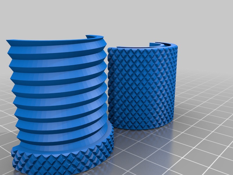 Triple-Wall Twist Container (Customizable) by meshconnoisseur ...