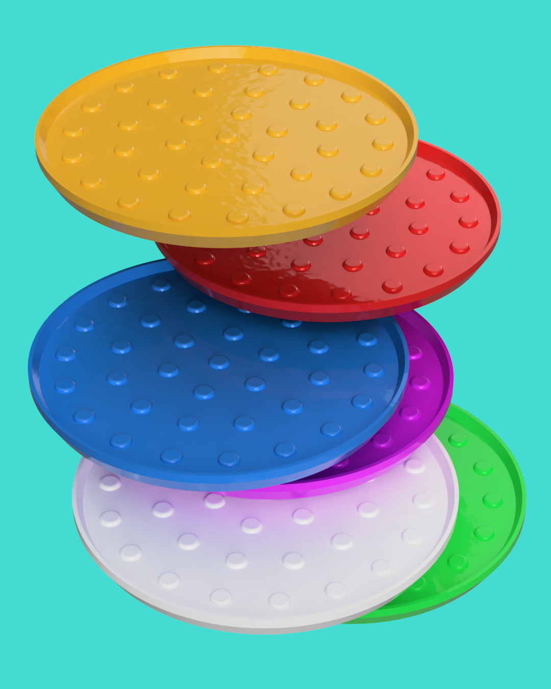 Stackable Coaster by LKF Land | Download free STL model | Printables.com