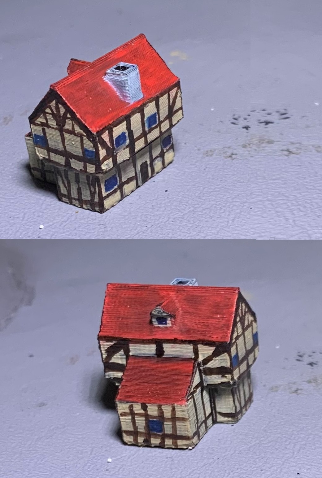 Miniature Medieval Homes and Buildings by Melabam | Download free STL ...