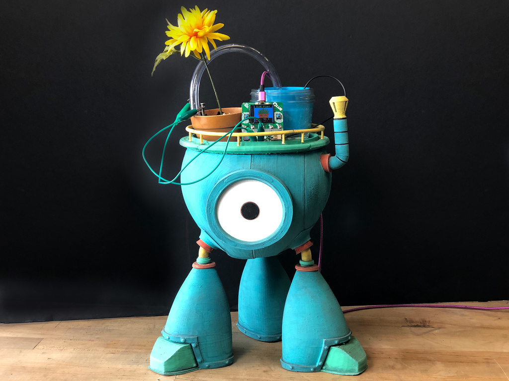 Chauncey the Flower Bot by JEP | Download free STL model | Printables.com