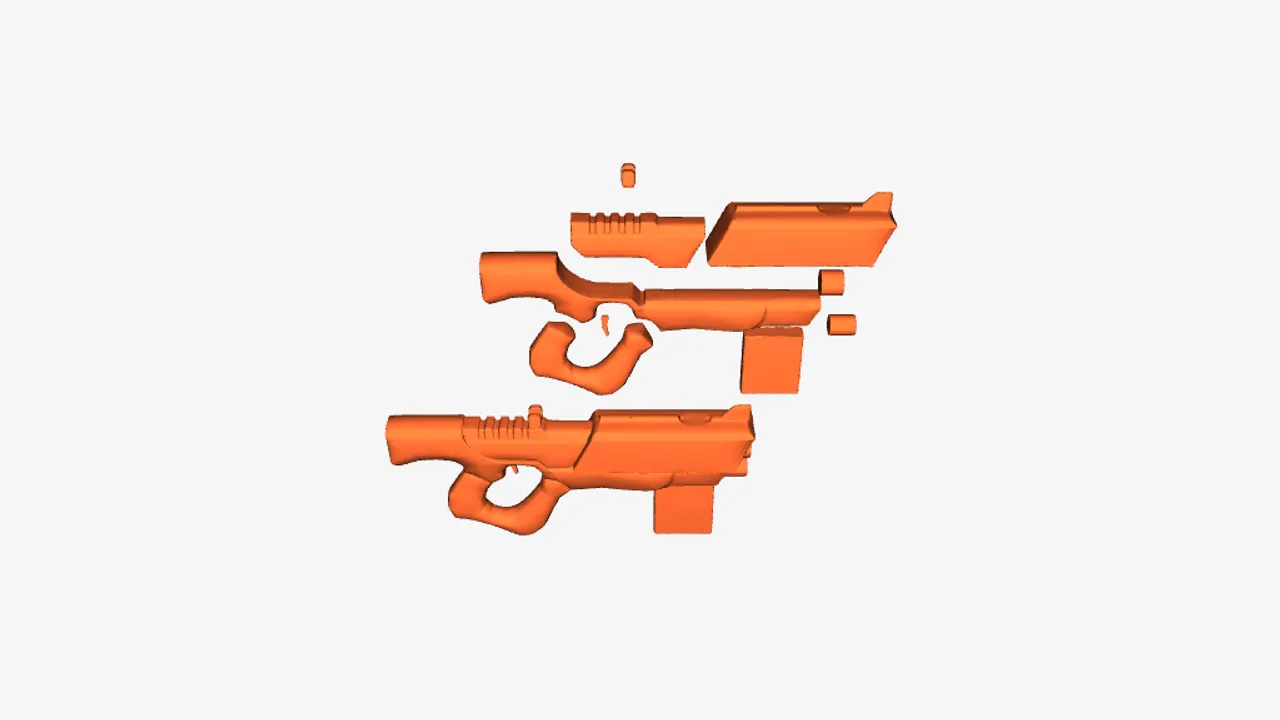 Mass Effect M-9 Tempest SMG by Jace1969 | Download free STL model ...