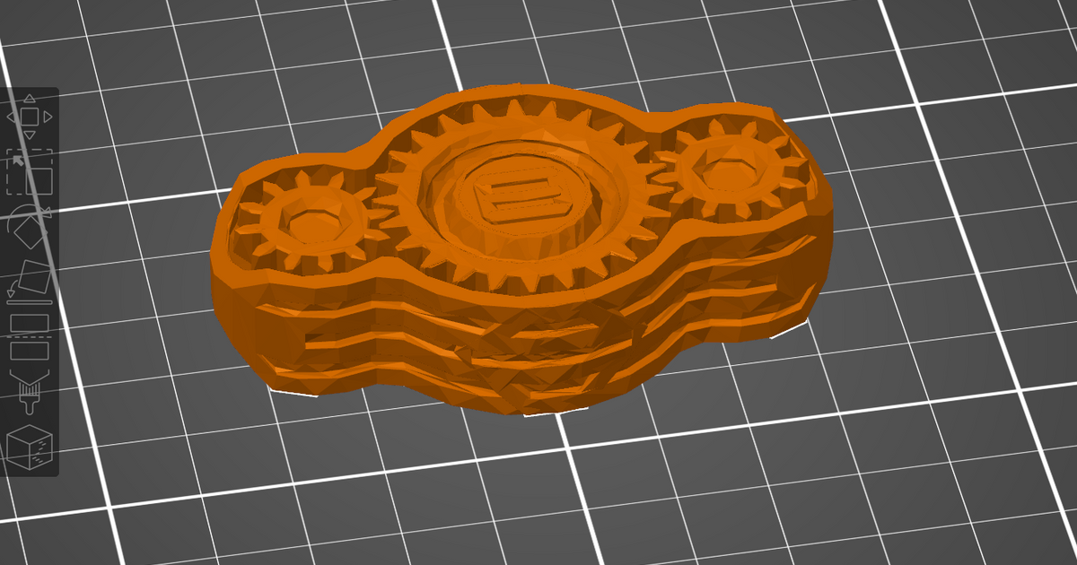 Low-Poly Makerbot Fidget Gear by Sci3D | Download free STL model ...