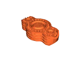 Low-Poly Makerbot Fidget Gear by Sci3D | Download free STL model ...