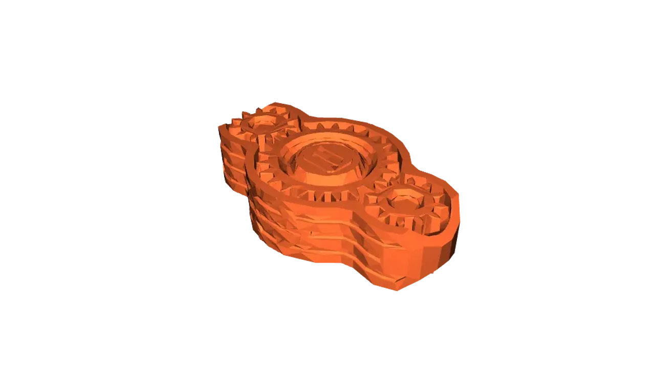 Low-Poly Makerbot Fidget Gear by Sci3D | Download free STL model ...