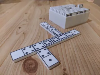 Clasic Domino Set by function.3d | Download free STL model | Printables.com