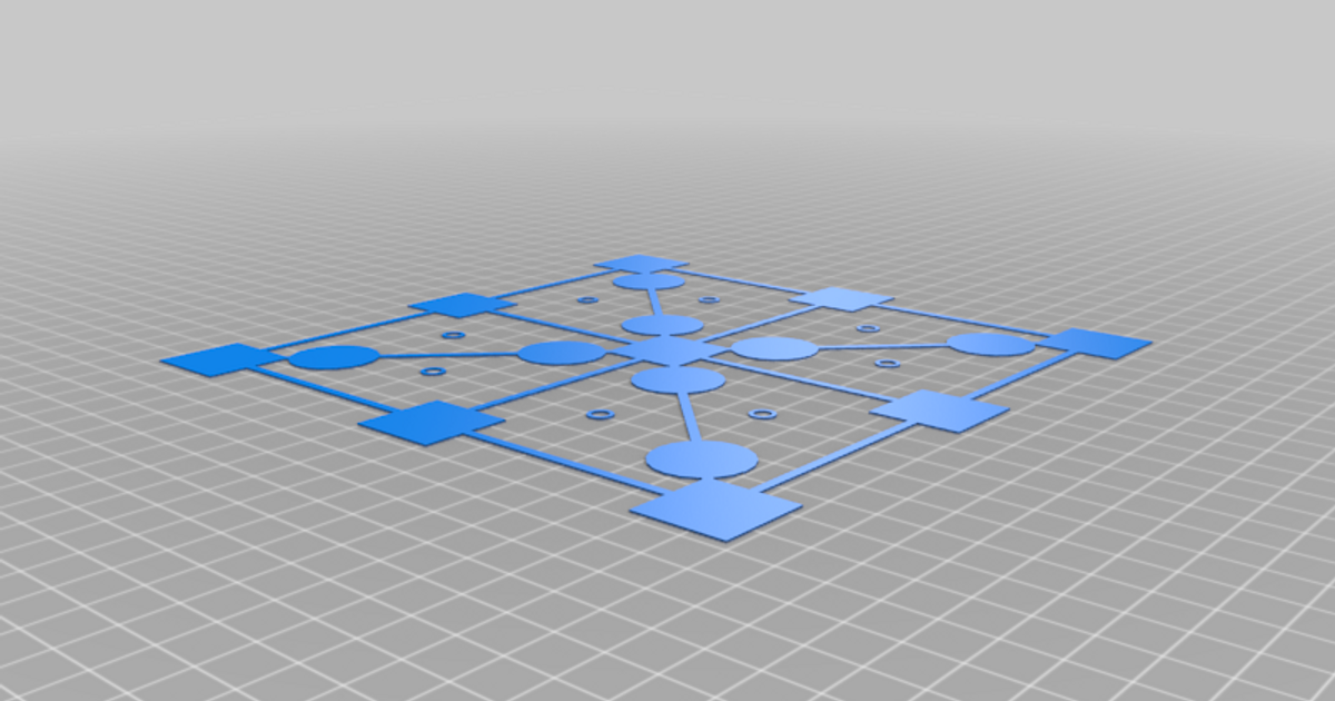 Bed Level & Filament Speed Test por IOX_CREATIVE | Descargar modelo STL ...