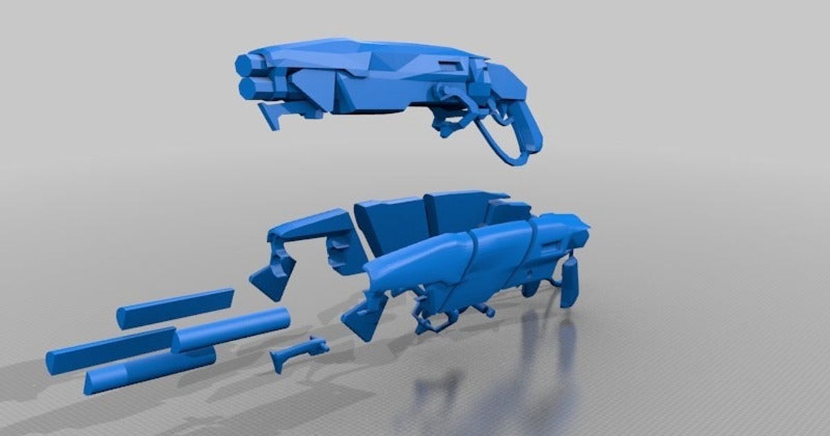 GOW Gnasher Gun by Jace1969 | Download free STL model | Printables.com