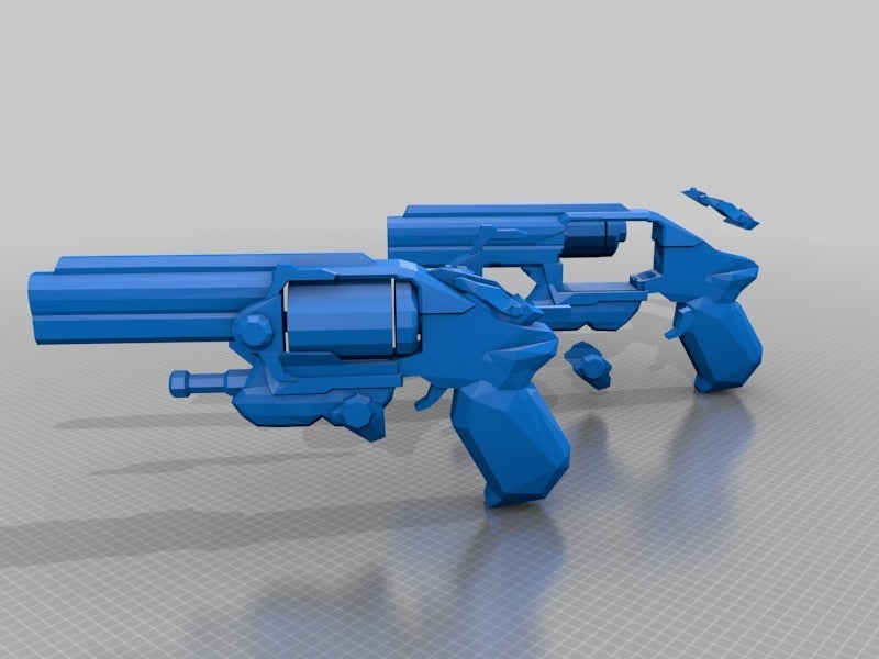 GOW Boltok Revolver by Jace1969 | Download free STL model | Printables.com