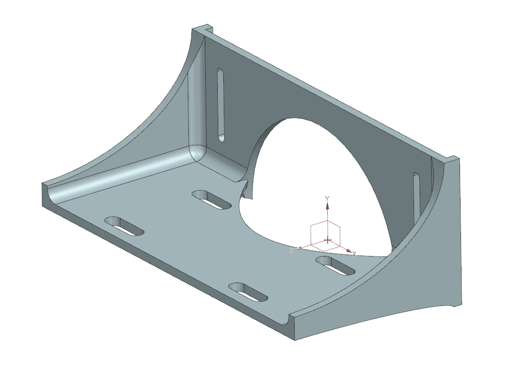 D5 water punp radiator mount by d3sbo | Download free STL model ...