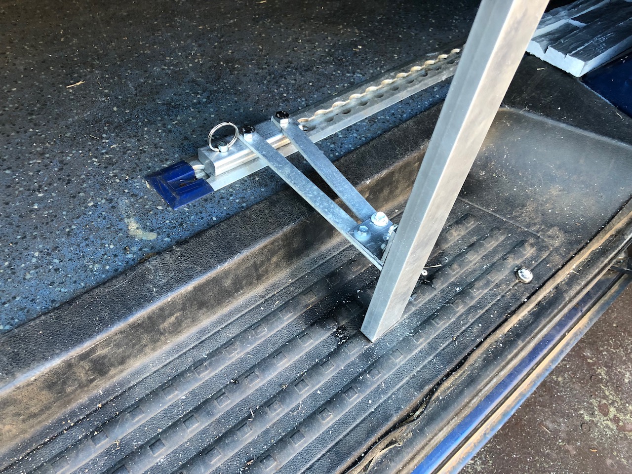 Fully adjustable, quickly removable, low profile van rack for ...