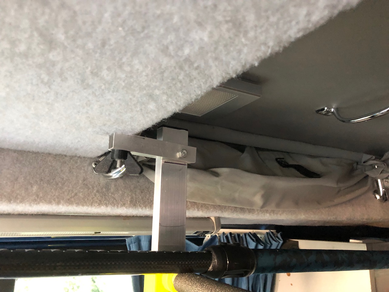 Fully adjustable, quickly removable, low profile van rack for ...
