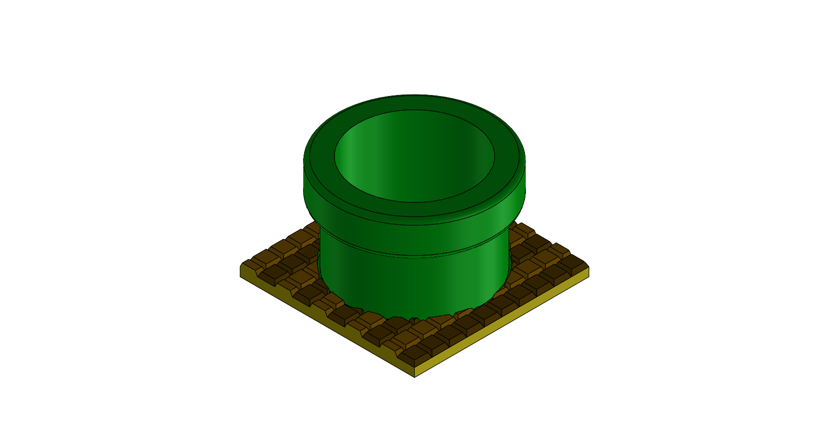 Mario Tube Coaster by klemo12 | Download free STL model | Printables.com