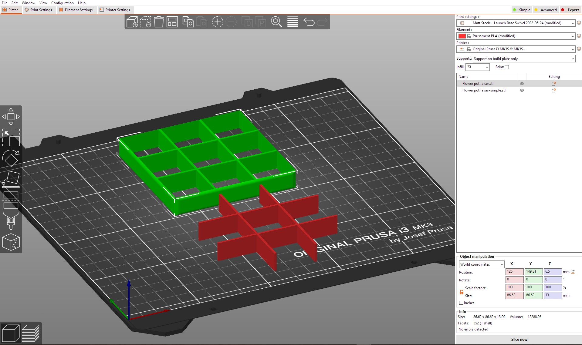 Plant pot raiser by Bob99 | Download free STL model | Printables.com