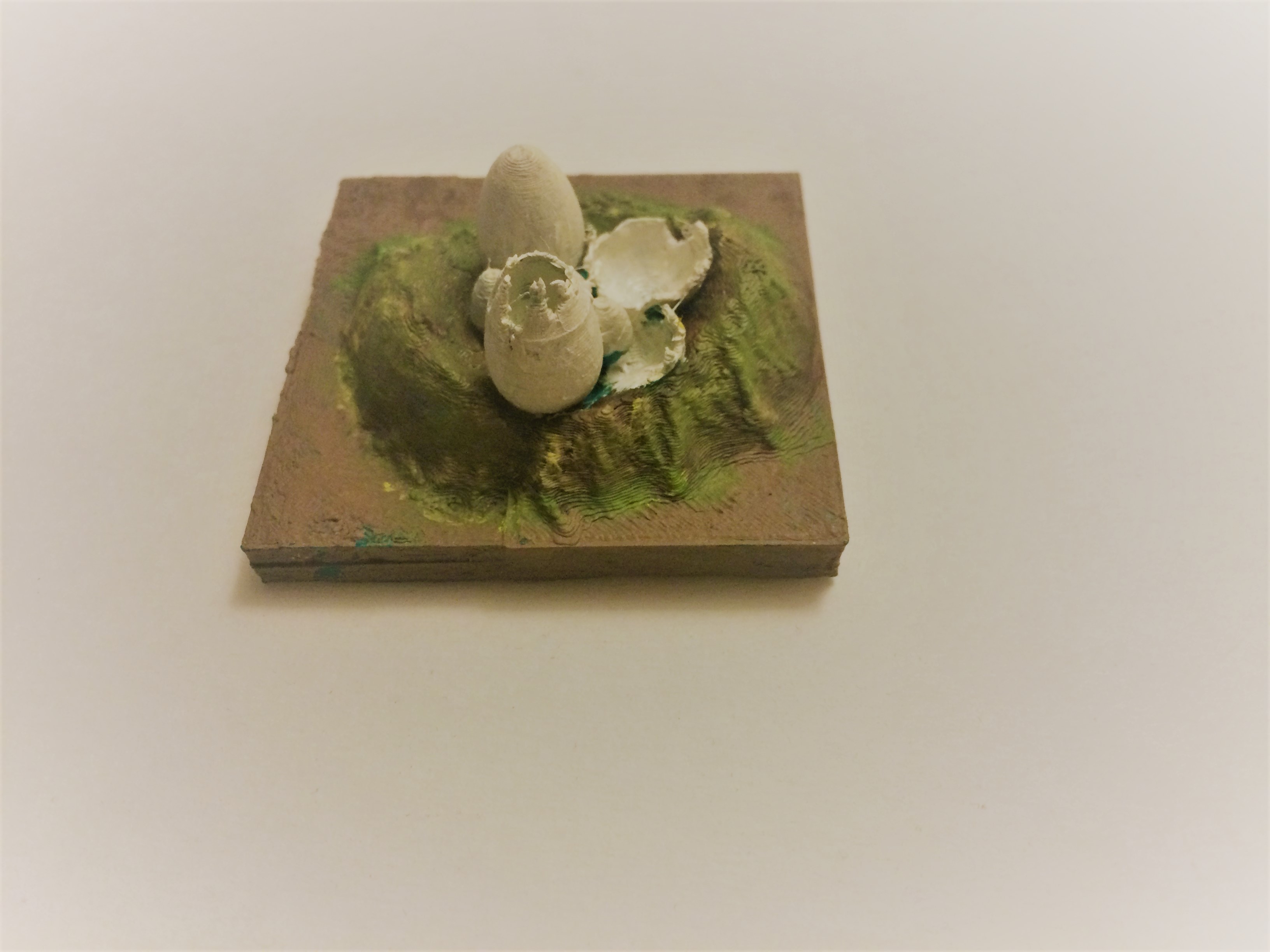 Miniature 28mm Hatching or Hatched Monster Eggs by Melabam | Download ...