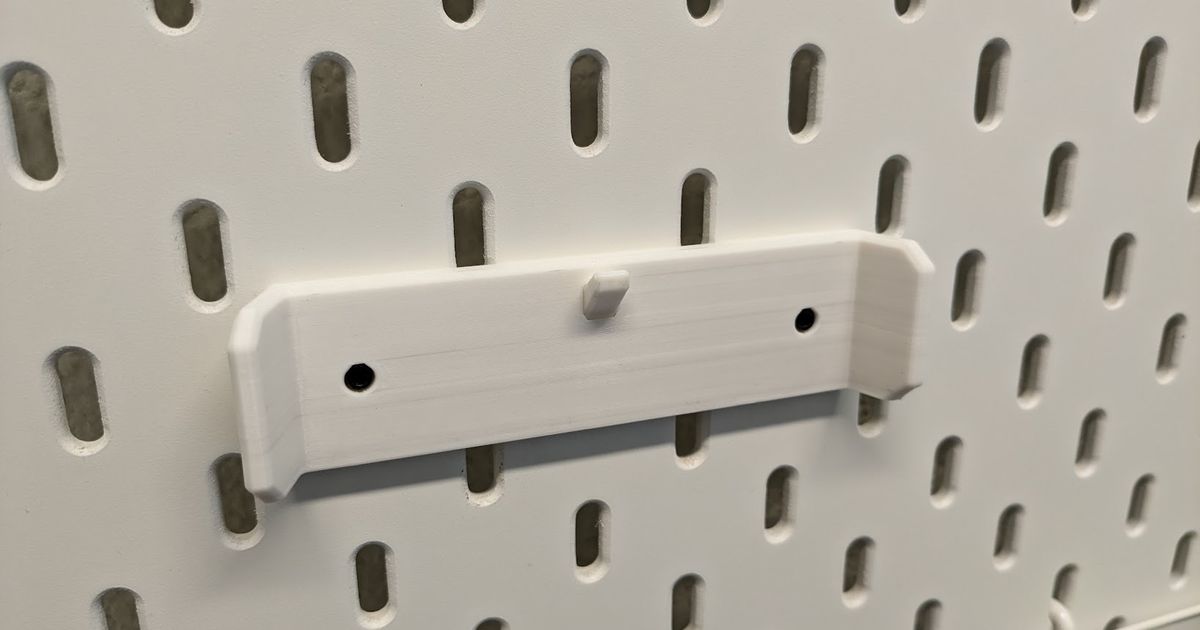 Hario V60 Drip Scale Hook for Ikea Skadis by 6d6178 | Download free STL ...