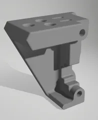 Stepper mount for cable chain CNC3018 by Greg FRISON | Download free STL model | Printables.com